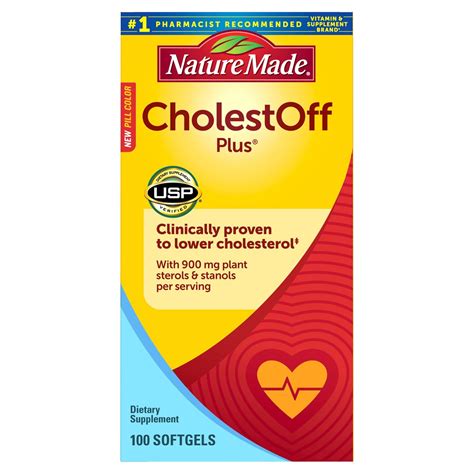 Nature Made Cholestoff Plus Softgels 100 Count Fairway