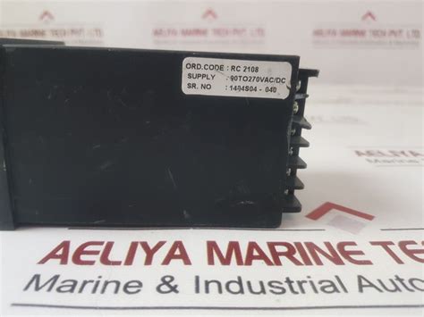 Selec Rc 2108 Rpm Indicator Aeliya Marine