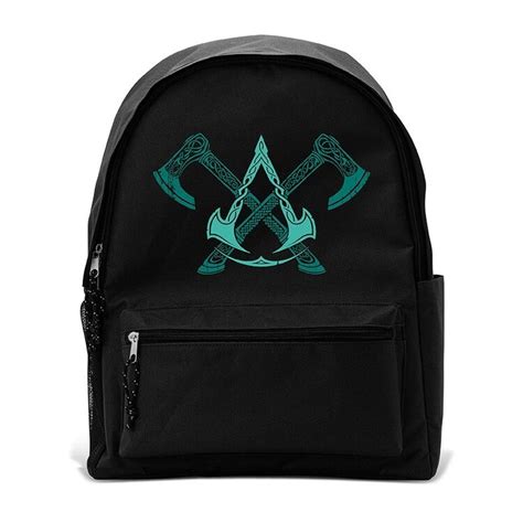 Mochila Assassin S Creed Valhalla Axes And Crest Ideas Para