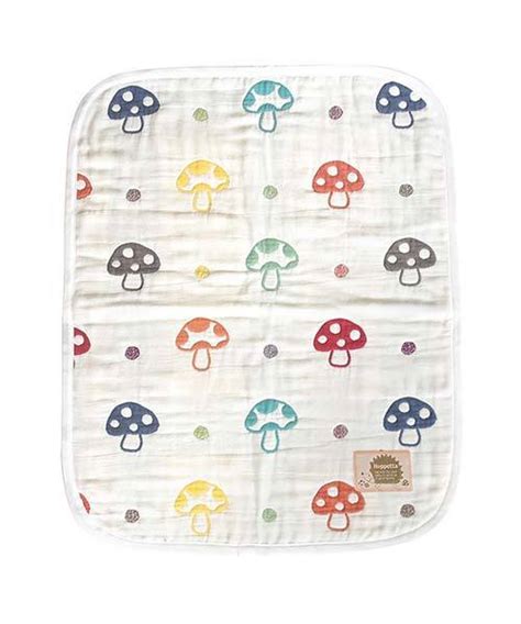 Hoppetta（ホッペッタ）の「【hoppettaホッペッタ】champignonふくふくガーゼ6重ガーゼミニケット ミニサイズ