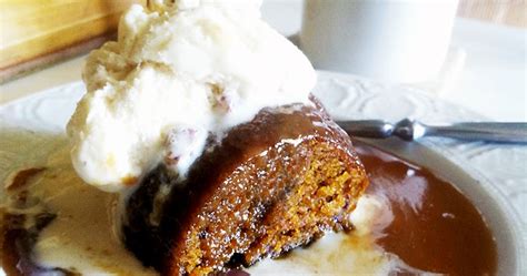 Blissfullicious Spiced Pumpkin Sticky Toffee Pudding