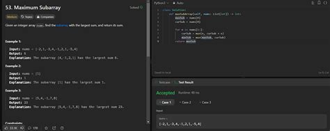 53 Maximum Substring This Is Also An Medium Level Problem In By Mayank Soni Medium