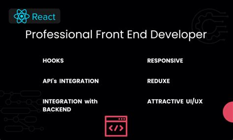 Be Your Front End Web Developer With React Js By Husnain99 Fiverr