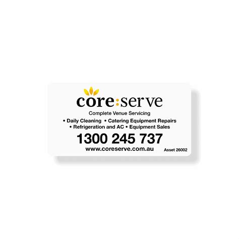 Asset Labels Security Labelling Void And Barcode Label Printing