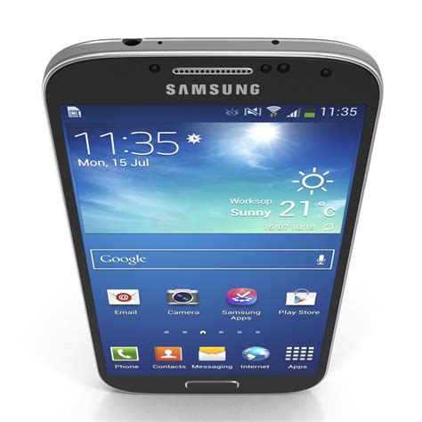 samsung galaxy s4 black 3d model 3d model 19 3ds c4d ma obj max