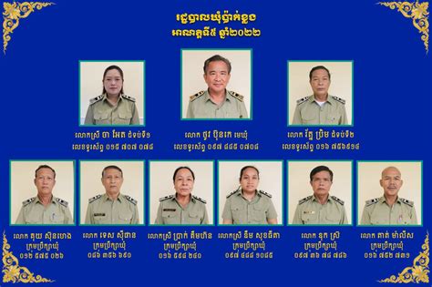 ក្រុមប្រឹក្សាអាណត្តិទី៥ ឃុំប៉ាក់ខ្លង ស្រុកមណ្ឌលសីមា ខេត្តកោះកុង ឆ្នាំ២០២២ រដ្ឋបាលខេត្តកោះកុង