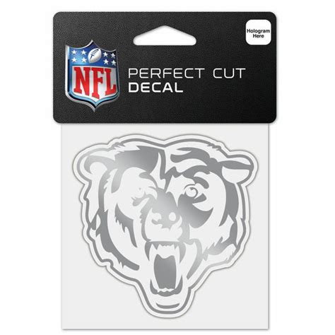 Chicago Bears Decal 4x4 Perfect Cut Fan Shop Hq