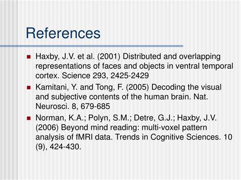 Ppt Multi Voxel Pattern Analysis Mvpa And Mind Reading” Powerpoint