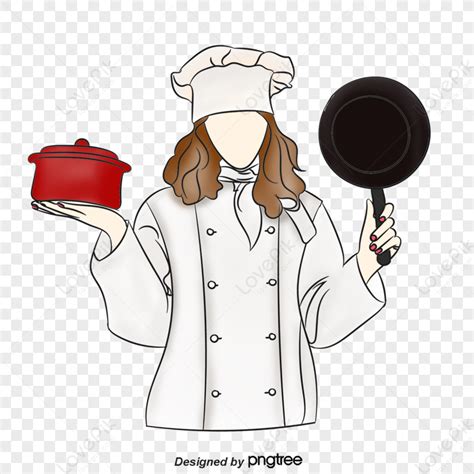 벡터 여성 요리사 일러스트조리사여성 섹스스테이크 Png 일러스트 무료 다운로드 Lovepik