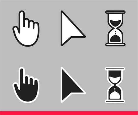 Hand Cursor Vector Art Icons And Graphics For Free Download