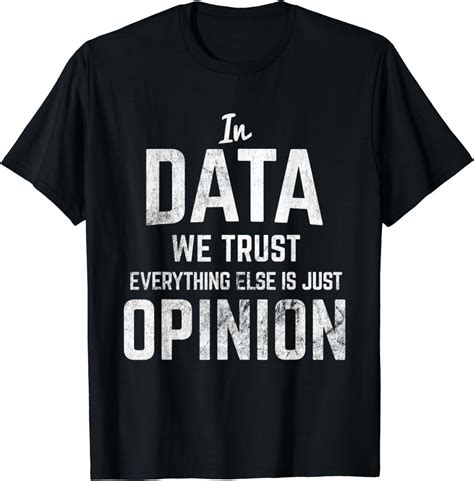 Data Science Statistician In Data We Trust Data Science Data Scientist