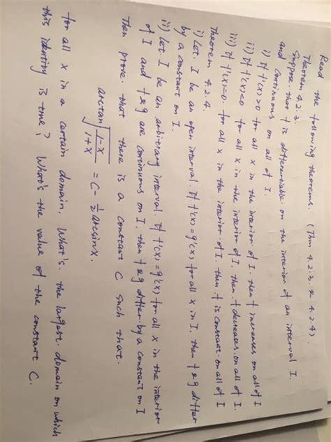 solved read the following theorems theorem 4 2 3 and 4 2 4