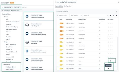 Inventory Sysdig Docs