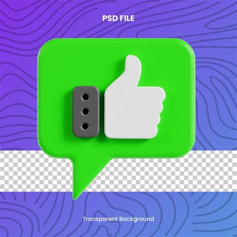 Como ilustração de ícone de renderização d arquivo psd fundo transparente PSD Premium