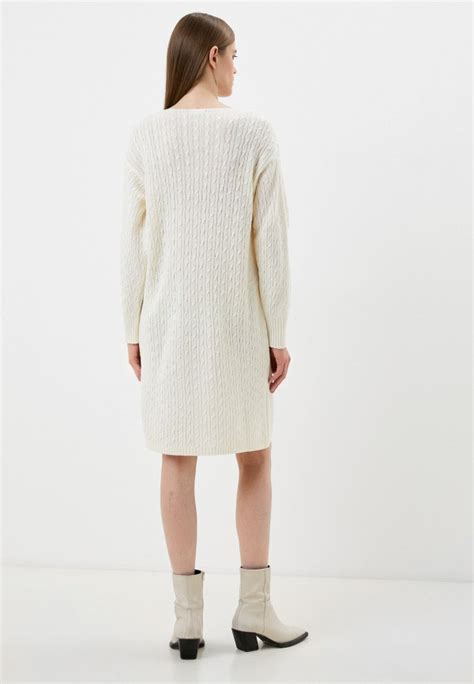 Платье United Colors Of Benetton цвет белый Rtlace468301 — купить в