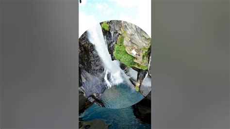 Lakshapana Water Fall In Sri Lanka 🇱🇰 ️💪 Youtubeshorts Visitsrilanka