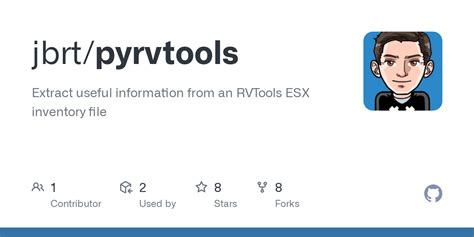 GitHub Jbrt Pyrvtools Extract Useful Information From An RVTools ESX Inventory File