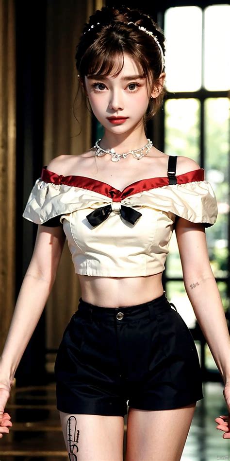 Nai3 1girl Shorts Solo Cr Image Created By Tensorart
