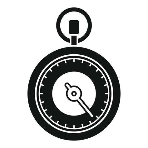 Minute Stopwatch Icon Simple Vector Watch Timer 15109481 Vector Art At Vecteezy