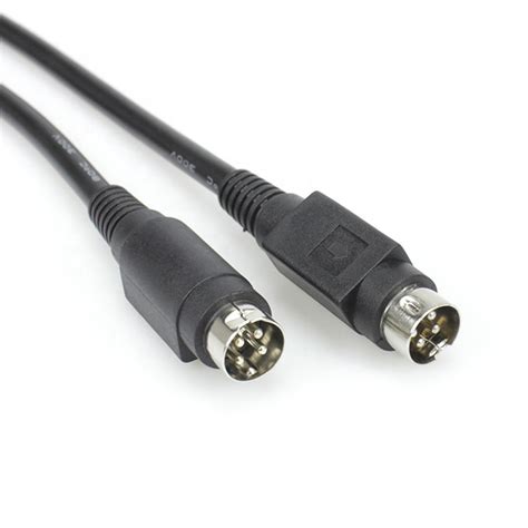 24v Tycon Power Systems 4 Pin Din Male To Male Printer Power Cable