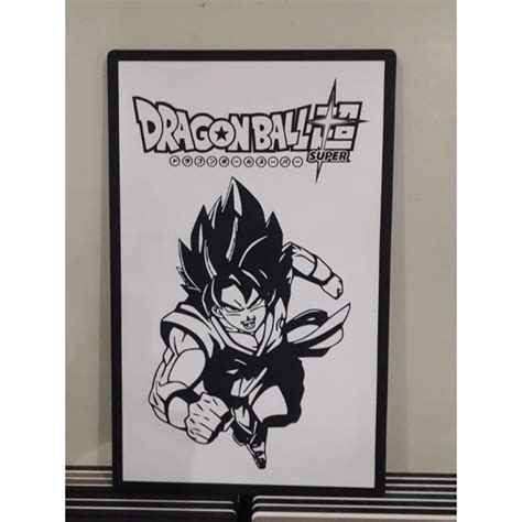 Quadro Dragon Ball Shopee Brasil