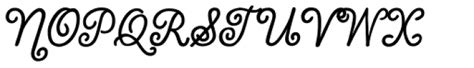 Itc Clover Font Script Decorative What Font Is