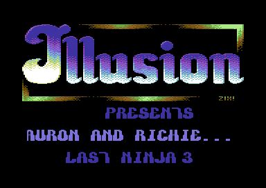 CSDb Illusion Intro Italic Logo By Illusion 1991