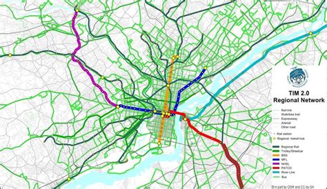 regional network model based on osm and gtfs download scientific diagram