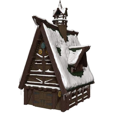 Dandd Icewind Dale Rotf Ten Towns Papercraft Set