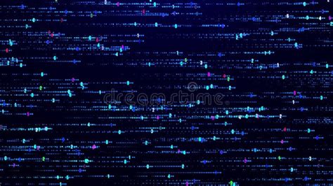 Abstract Digital Background Binary Data And Streaming Code Stock Footage Video Of Concept