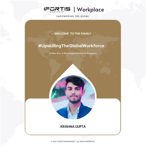 Krishna Gupta On Linkedin Ifortisworldwide
