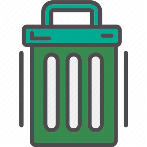 Bin Delete Remove Trash Garbage Recycle Icon Download On Iconfinder