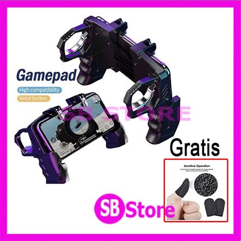 Jual GamePad PUBG FF K21 Game Controllers K21 K 21 Stik Game Kontrol Handphone Hp Android Iphone