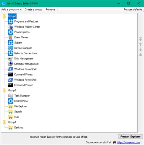 All The Ways To Customize The Winx Menu In Windows 10 And Windows 81