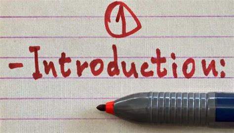 learn how to write an effective assignment introduction