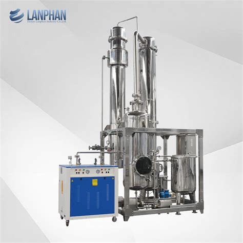 Film Evaporator Stainless Steel Factory Price 200l Vacuum Single Effect