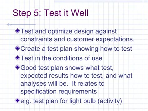 Engineering Design Process Ppt