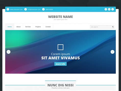 Html Css Templates Free Download Deltaloud