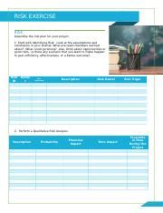 Effective Risk Management Strategies For Project Success Course Hero