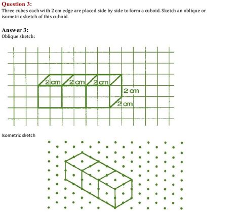 Ncert Solutions For Class 7 Mathematics Chapter 15 Visualizing Solid Shapes Exercise 152