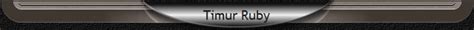 Timur Ruby