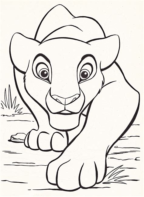 Unique Dessin Animé Disney A Colorier Le Roi Lion mademoiselleosaki