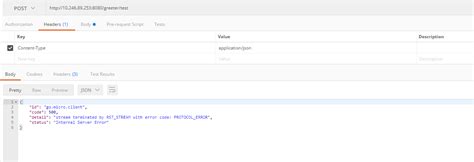 Stream Terminated By Rst Stream With Error Code Protocol Error Issue