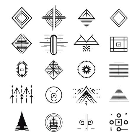 Premium Photo Elemental Symbols