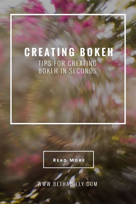 bokeh photography tutorial 3 ways to get started artofit