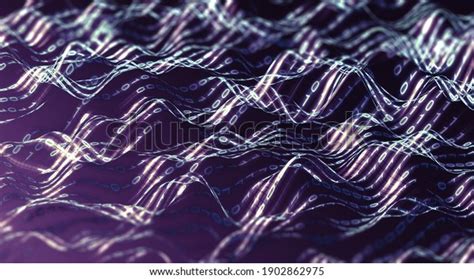 Matrix Binary Language Abstract Backgroundtechnology Computer Stock