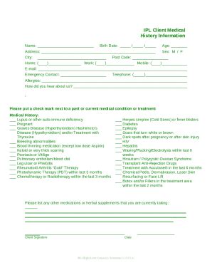 Personal Ination English Docx Doc Template PdfFiller