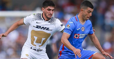 Pumas Vs Cruz Azul En Vivo Por Dónde Y A Qué Hora Ver Hoy En Tv
