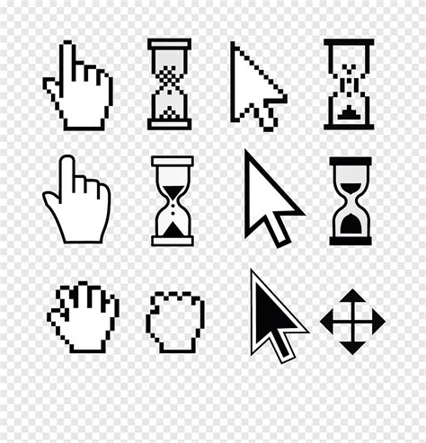 cursor arrow cursor computer mouse pointer hand computer mouse cursor