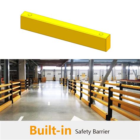 Built In Ground Safety Barrier Warehouse Flexible Anti Collision System Fs 2023a